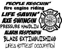 Popular items for firefighter quotes on Etsy