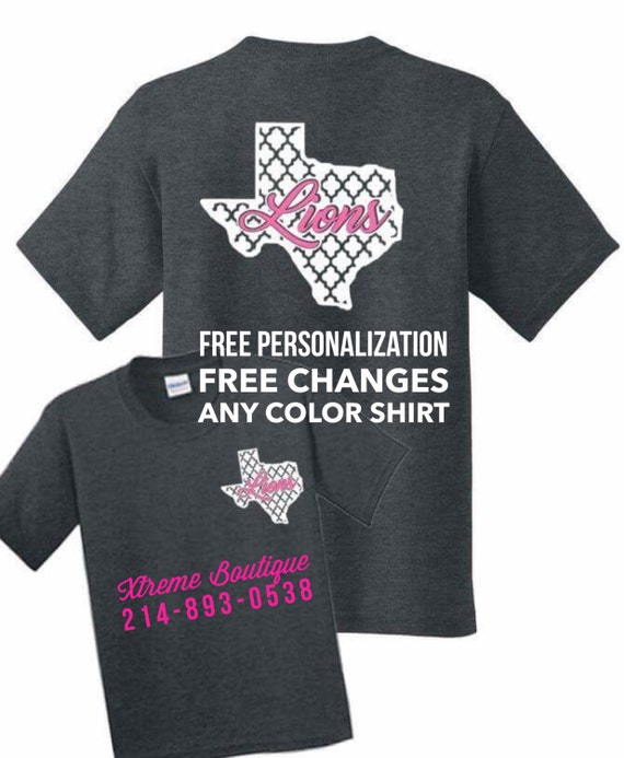 Spirit Shirt School Spirit Shirt Teacher Shirt Custom