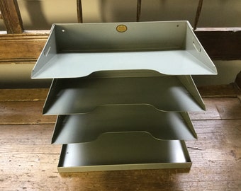 Metal paper tray | Etsy