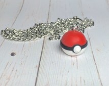 Unique pokeball charm related items | Etsy