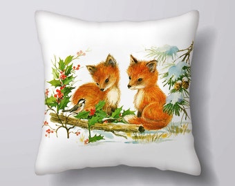 Fox fabric panel | Etsy