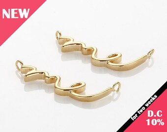 Small brass letters | Etsy