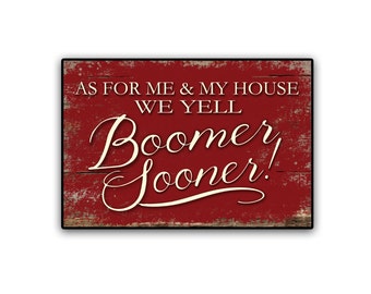 Boomer sooner | Etsy