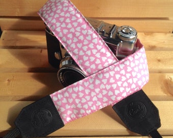 Little heart DSLR camera strap, Little Heart Camera Strap, leather ...