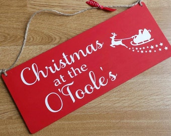 Christmas plaque | Etsy