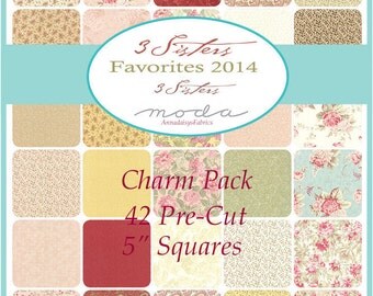 Floral charm packs | Etsy