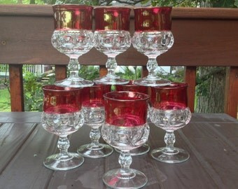 Unique crystal stemware related items | Etsy