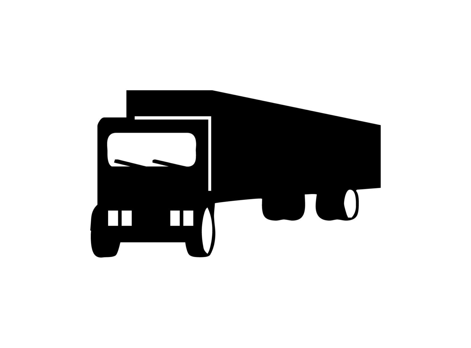 Semi Truck Decal Tractor Trailer Di Cut Decal