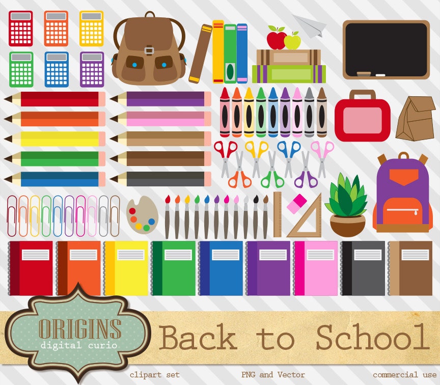 Back to School Clipart school clip art pencil crayon