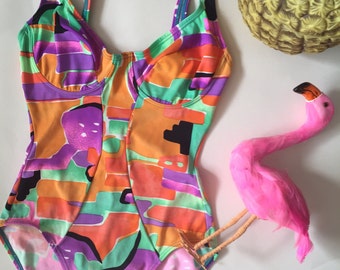 80s swimsuit | Etsy
