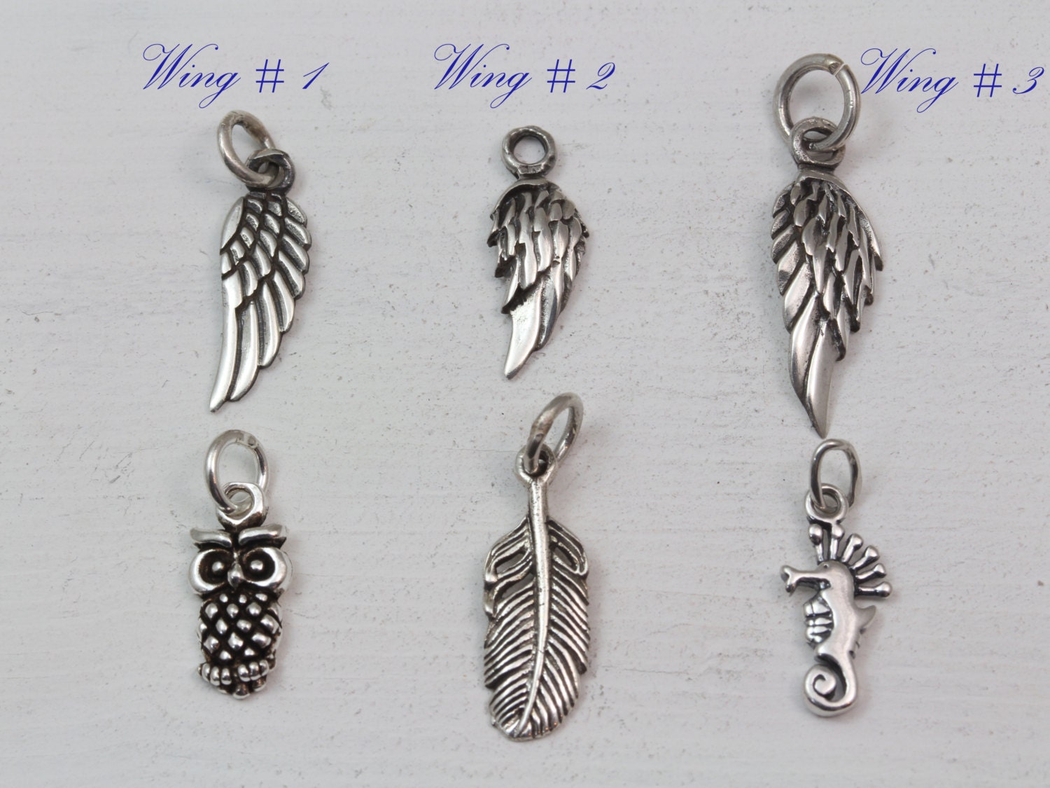 ADD 925 solid Sterling Silver Small Meaningful Charms Angel
