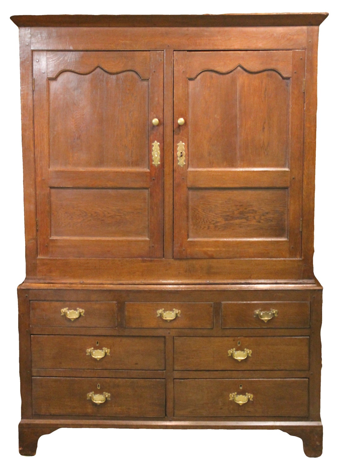 George III Antique Oak Livery Cupboard – Haute Juice