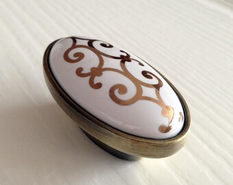 Chic Lotus girl Dresser Knobs Drawer Knobs Pull by JackAccessories