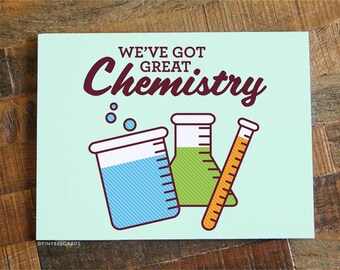 Chemistry card | Etsy