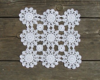 Square doilies | Etsy
