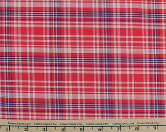 Madras fabric | Etsy