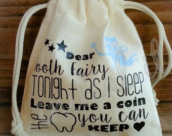 Tooth fairy bag | Etsy