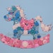 PRINCESS ROCKING HORSE 133 8x10 Button Artwork. by CherCreations