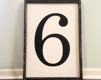 Unique large framed sign related items | Etsy