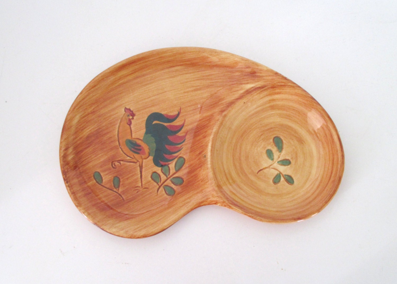 Pennsbury Pottery Red Rooster Snack Serving Dish – Haute Juice