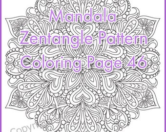 Zentangle House by ZentangleHouse on Etsy