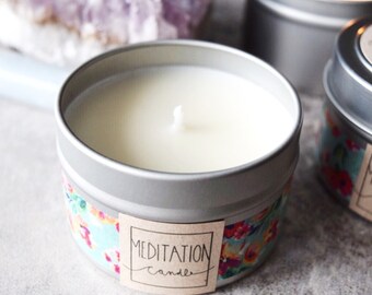 Items similar to Fire Elemental 8oz soy candle - One of a kind, feng ...
