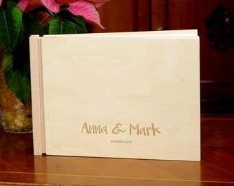 Wooden book cover | Etsy