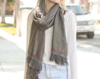 Fringe scarf pattern | Etsy