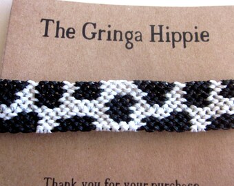 Ladybug Woven Friendship Bracelet Ladybug Macrame Bracelet