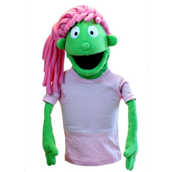 Hand Puppet Customizable Girl Puppet 2 Professional
