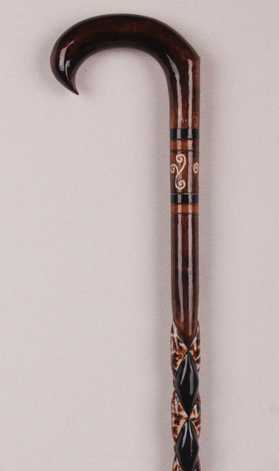 Handmade-Diamond-Shapet-Walking Stick-Cane-Canes-BK02