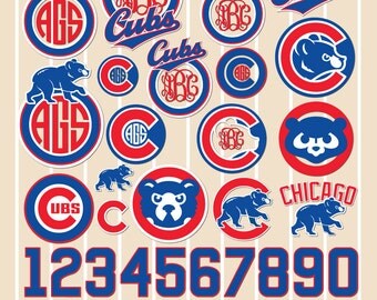 Chicago cubs art | Etsy