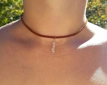 Clear choker | Etsy