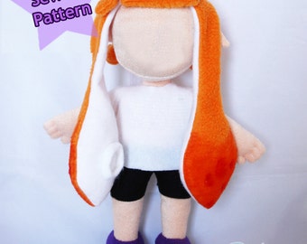 Splatoon squid plush | Etsy