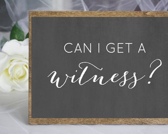 Can i get a witness | Etsy