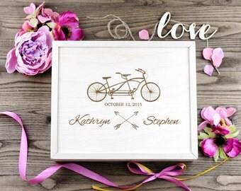 Personalized Wood Wedding Box Wedding Gift Wedding by KWUDLV