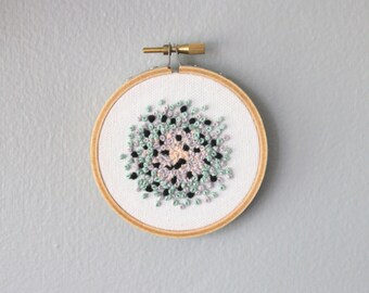 Items similar to Orange Burst - Gradient / Ombre Embroidery Hoop Art ...