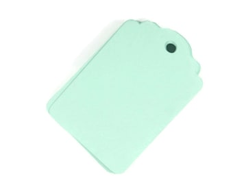 Items similar to Set of 25 Moss Green Gift Tags/Tea Stained Tags/Rustic ...