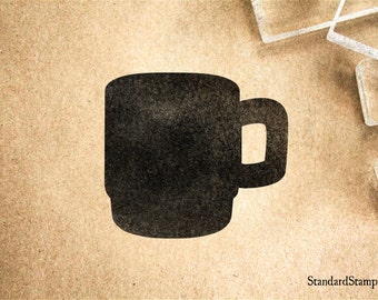 Coffee mug stamp | Etsy