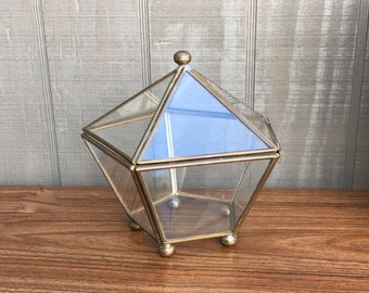 Glass pyramid | Etsy