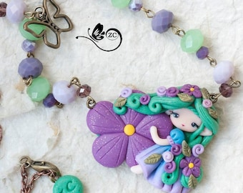 Polymer clay elf | Etsy