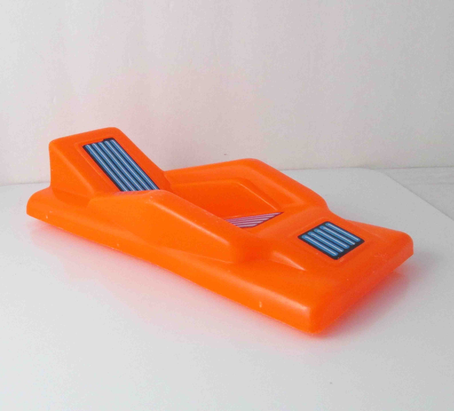 Barbie Doll Pool Party Chaise Neon Mod Orange Pool Lounge Chair 1973 ...