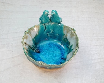 Ceramic bird bowl | Etsy