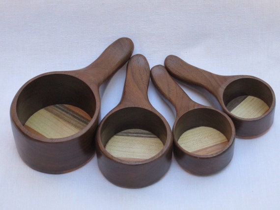 wood measuring cups by BardenWoodworking on Etsy wood measuring cups by BardenWoodworking on Etsy