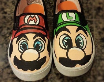 Mario shoes | Etsy