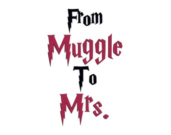 From muggle to mrs | Etsy CA