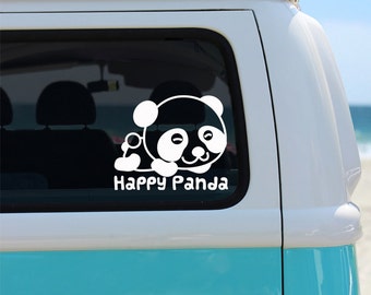 Panda decal | Etsy