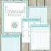 Financial Planner: Instant Download