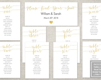 Seating chart frame | Etsy