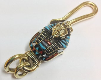 Unique king tut keychain related items | Etsy